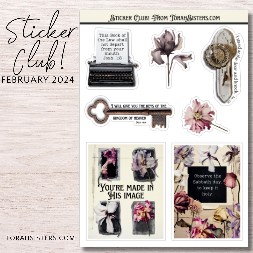 Overstock Stickers – Torah Sisters